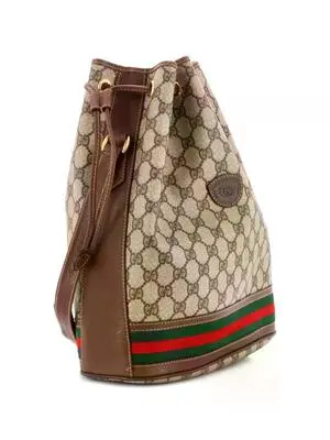 Gucci Ophidia Gg Coated Canvas Medium Bucket Bag