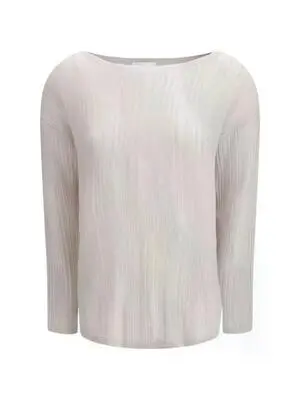 Allude Boat Neck Sweaters For Women