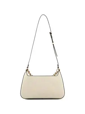 COCCINELLE Chain Leather Shoulder Bag - Neutrals