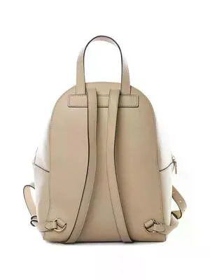 COCCINELLE Flap-pocket Leather Backpack - Neutrals