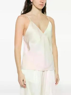 FORTE_FORTE V-neck Top - Neutrals