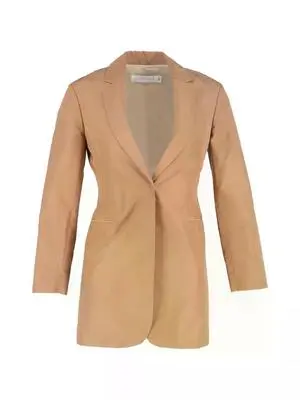 Victoria Beckham Cotton Single-breasted Blazer