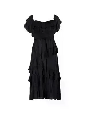 Ulla Johnson Ruffled Silk Dress