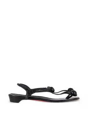CHRISTIAN LOUBOUTIN Thong Ankle-strap Sandals