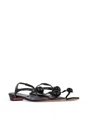 CHRISTIAN LOUBOUTIN Thong Ankle-strap Sandals