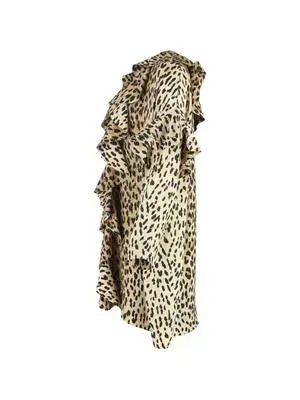 Valentino Garavani Leopard-pattern Mini Dress