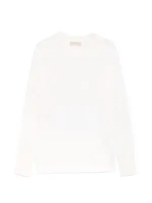 PUROTATTO Crew-neck Sweater - White