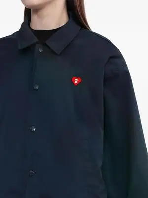 A BATHING APE Heart-appliqué Jacket