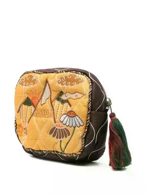 MONOKI Embroidered Tassel Pouch