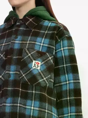 A BATHING APE Check Patch Pocket Shirt