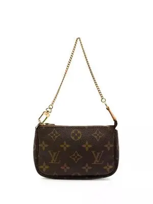 LOUIS VUITTON 2007 Monogram Mini Pochette Accessoires Handbag