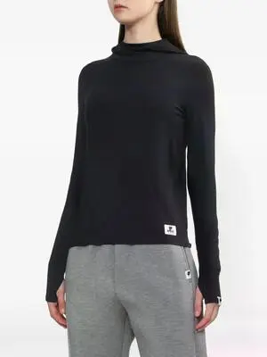 A BATHING APE Long-sleeve Hooded Sweater - Blue