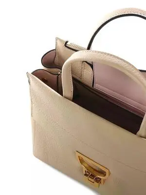 COCCINELLE Grained Leather Tote