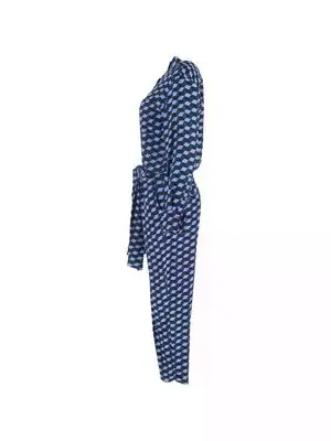 Diane Von Furstenberg Geometric-print Jumpsuit