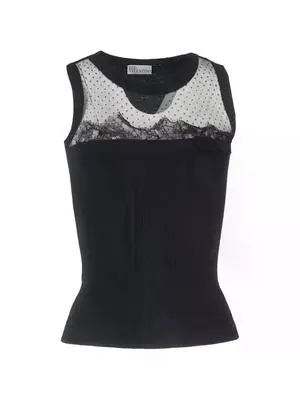 Red Valentino Black Tops