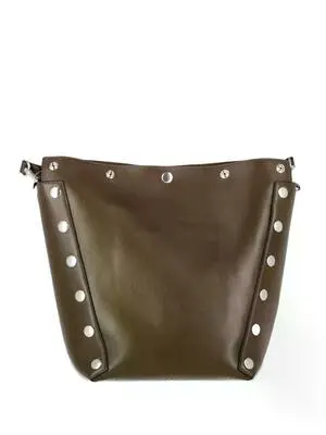 Mulberry Leather Shoulder Bag With Studs