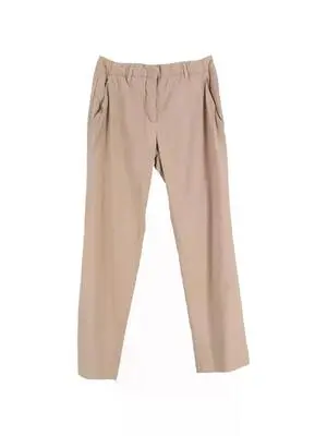 Prada Cotton Zip Trousers