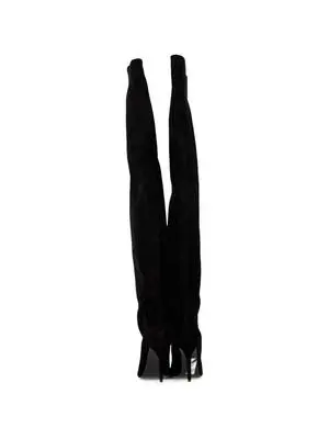 Alaïa Over-the-knee Pointed-toe Stiletto Boots