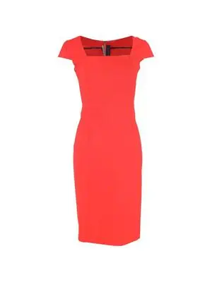 Roland Mouret Jeddler Square-neck Dress