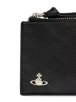 VIVIENNE WESTWOOD Zip Logo Cardholder