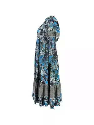 Ulla Johnson Floral-print Tiered Midi Dress