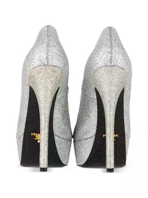 Prada Peep-toe Platform Pumps