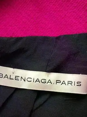 Balenciaga Single-breasted Wool Coat