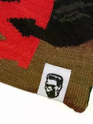 A BATHING APE Camouflage Shark Beanie
