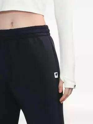 A BATHING APE Logo Patch Trousers - Blue
