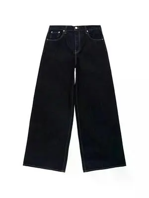 Twp Contrast Stitching Jeans For Women