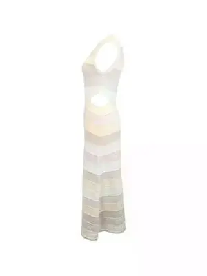 Christopher Esber Striped Cut-out Dress