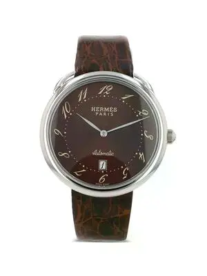 Hermès 40mm Arceau Strap Watch - Brown