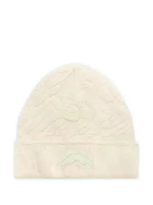 SPRAYGROUND Knitted Beanie - White