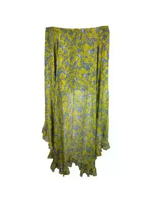 Caroline Constas Ruffled Asymmetric Skirt
