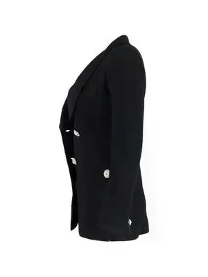 Alessandra Rich Crystal-button Double-breasted Blazer