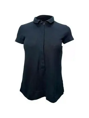 Akris Piqué Covered-button Polo Shirt