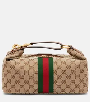 Gucci Vanity Gg Canvas Medium Tote