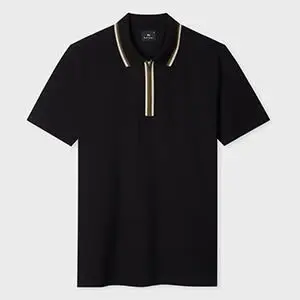 Men's Gold Black Shirts Polos