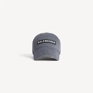 Balenciaga Patch Cap - Grey