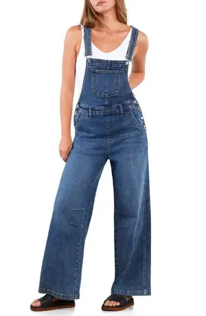 Wash Lab Denim Overalls For Women