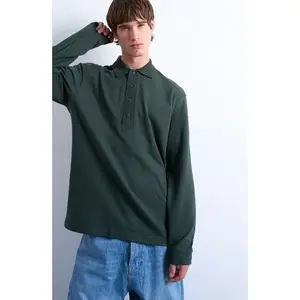 Topman Spread Collar Polos For Men