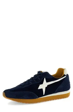 W6YZ Samoa Suede Sneaker - Navy Bone