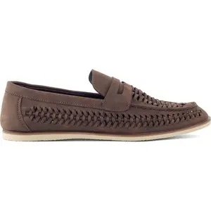 UNCUT Sherborne Huarache Loafer - Chocolate Nubuck Pu