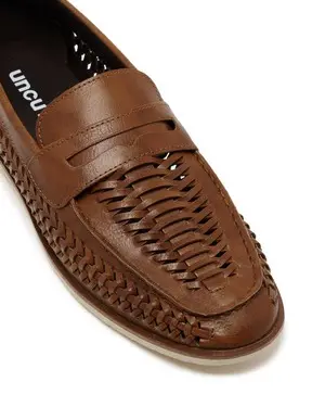 UNCUT Sherborne Huarache Loafer - Tan Pu