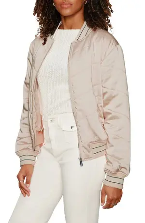Sanctuary Leah Quilted Bomber Jacket