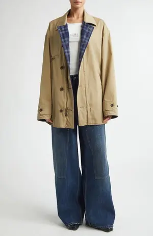 MAISON MARGIELA Reversible Relaxed-fit Coat