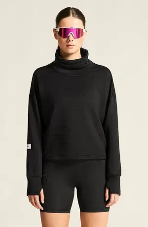CRAFT Subz Turtleneck Jersey Sweatshirt - Black