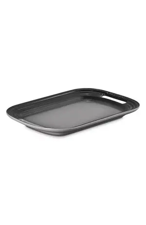 LE CREUSET Stoneware Serving Platter - Oyster