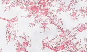 PETITE PLUME Timeless Toile Cotton Percale Sheet Set