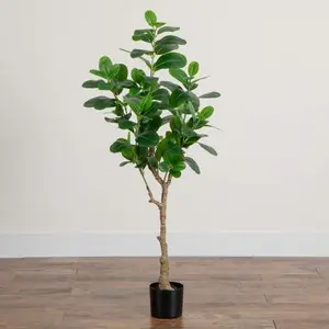 NEARLY NATURAL 4-ft Artificial Audrey Ficus Tree